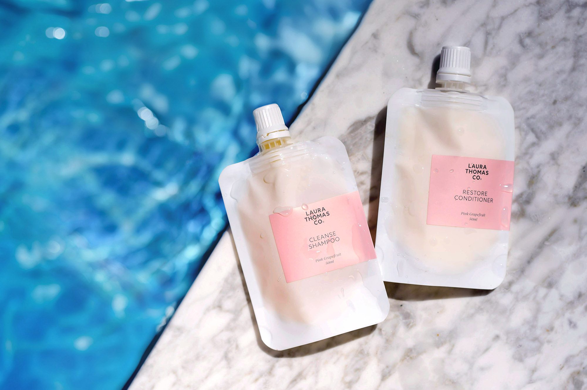 CLEANSE Shampoo 50ml Pouch - Laura Thomas Co