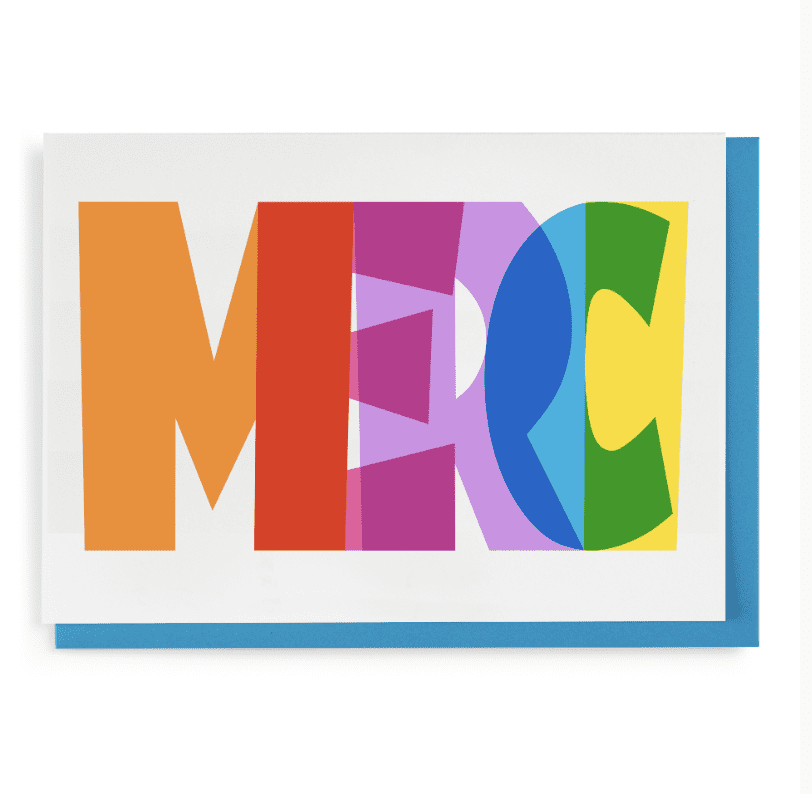 Merci Card - Laura Thomas Co