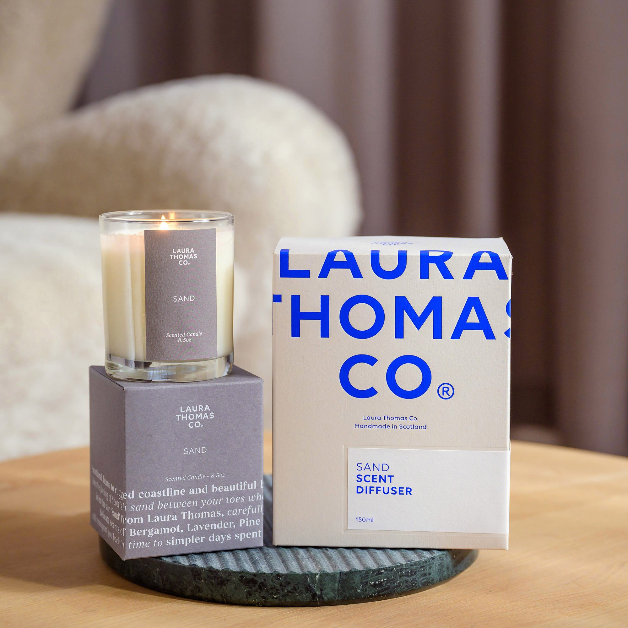 SAND Diffuser + Candle Combo - Laura Thomas Co